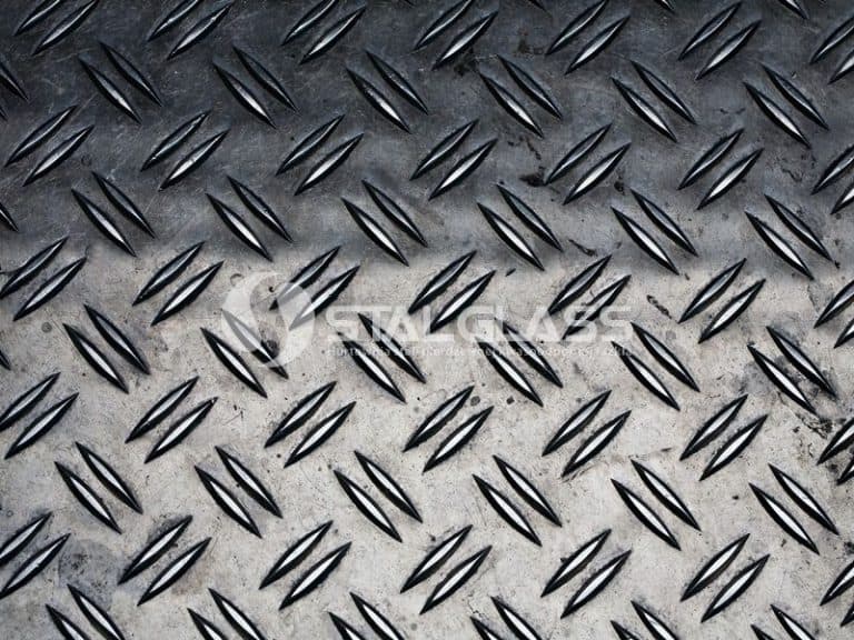 Blacha aluminiowa ryflowana 2/3,5x1000x2000 1050A/H244